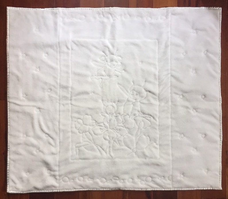 Pixie Bees Baby Quilt Boy or Girl Blanket | Etsy