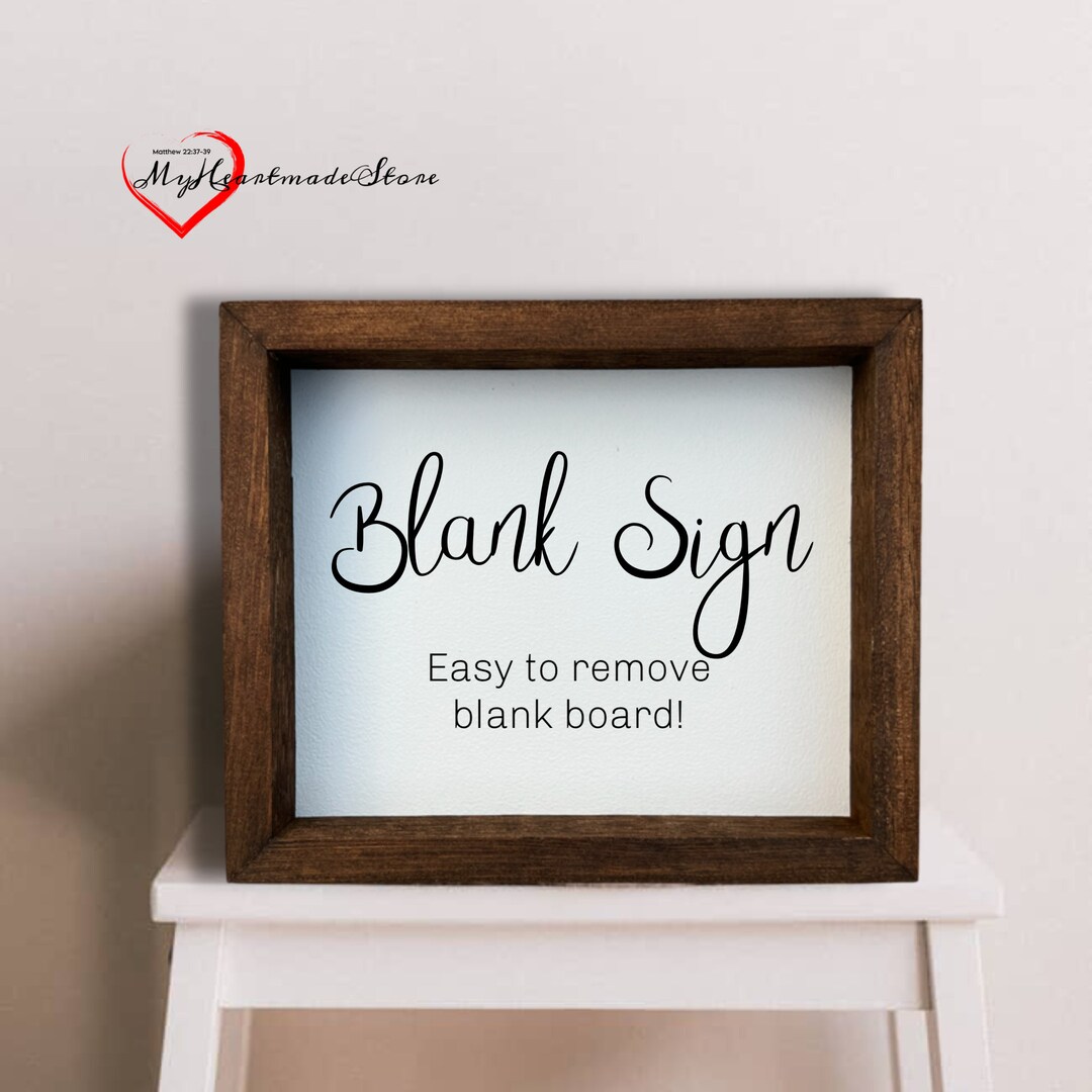 Blank Signs, Blank Wood Sign, Wood Signs, Sign Blanks, Signs for Vinyl ...