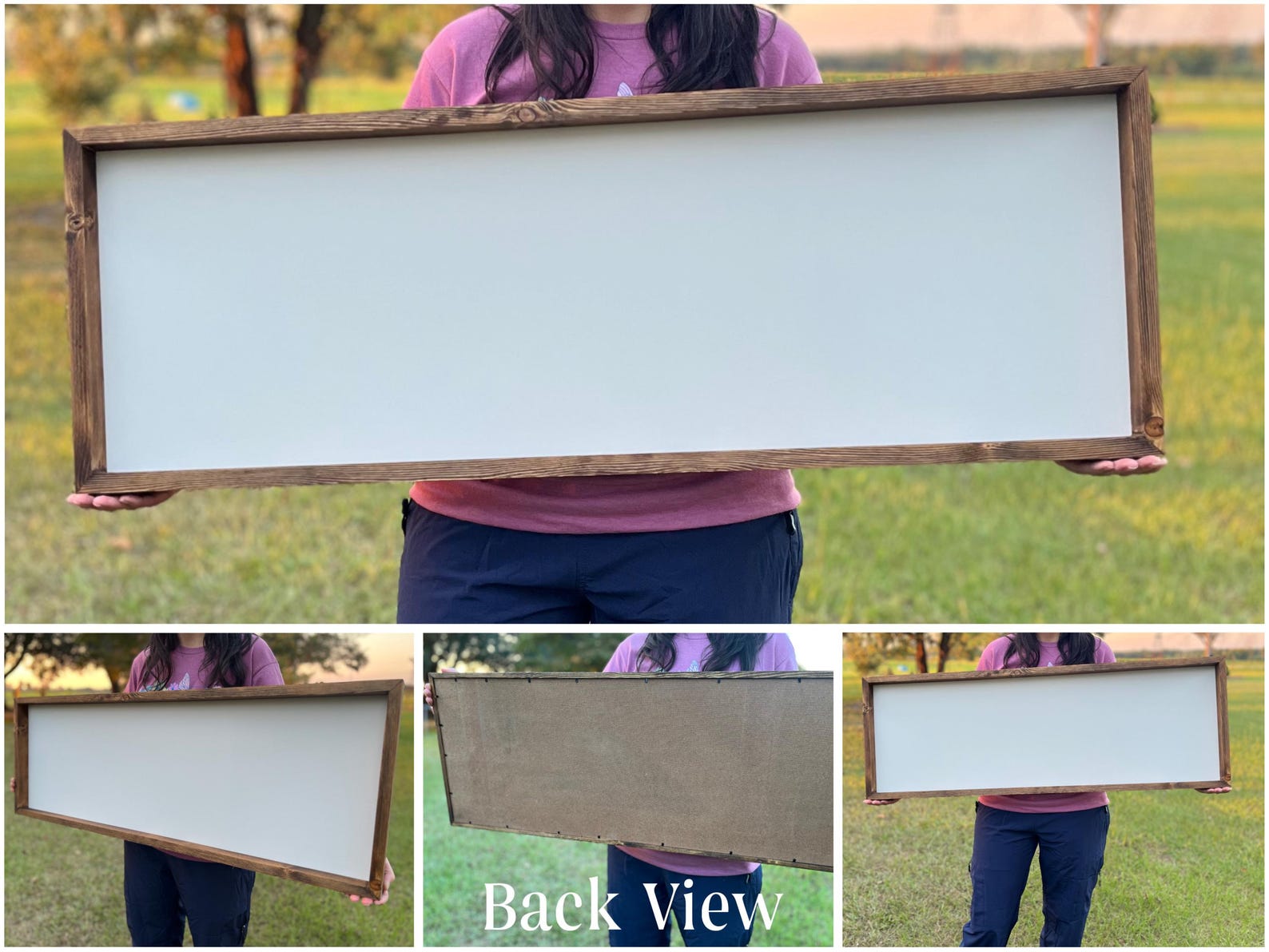 Blank Farmhouse Sign Large Wall Art Wood Sign for Home Extra Large ...