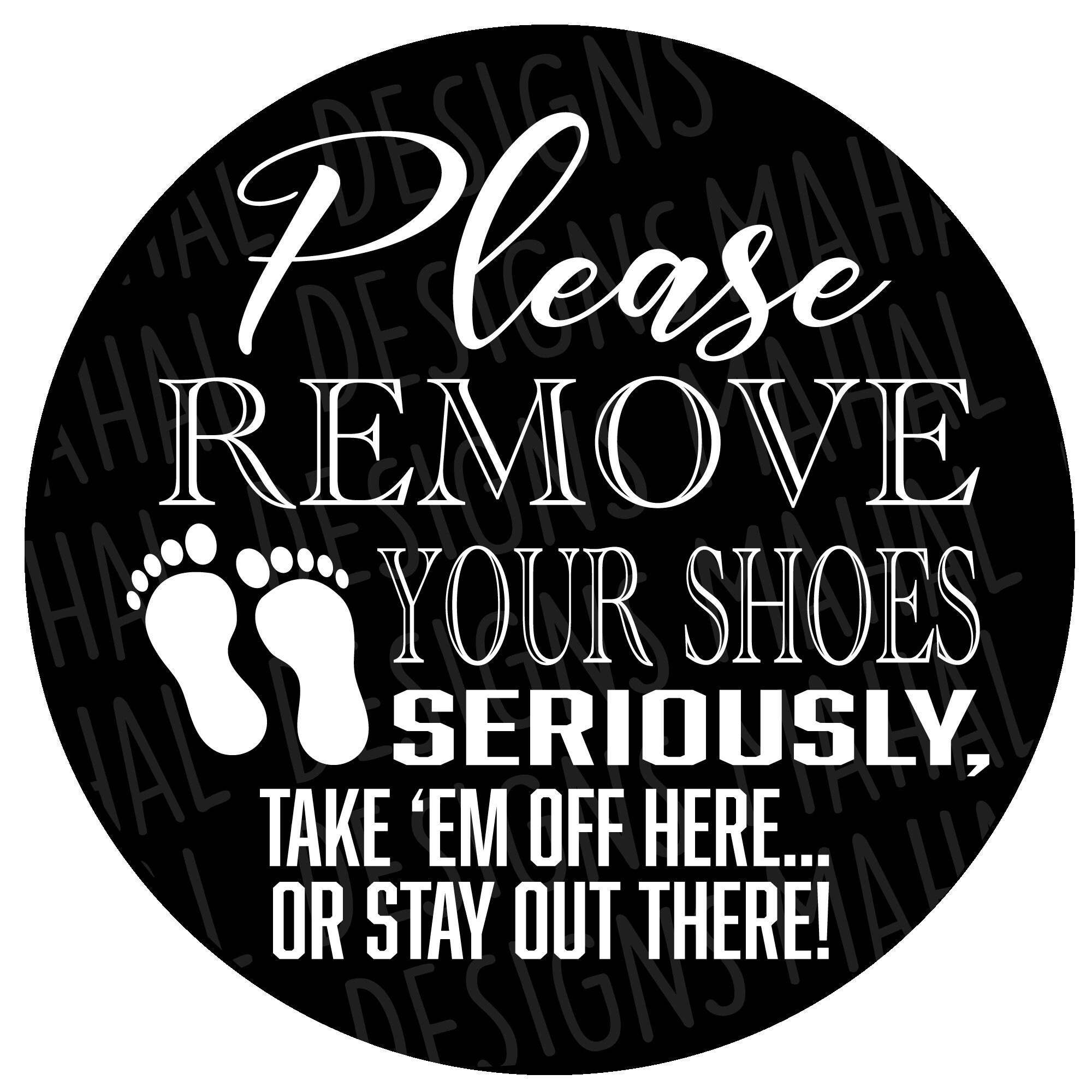SVG/PNG Digital Cut File - Please Remove Shoes - Etsy