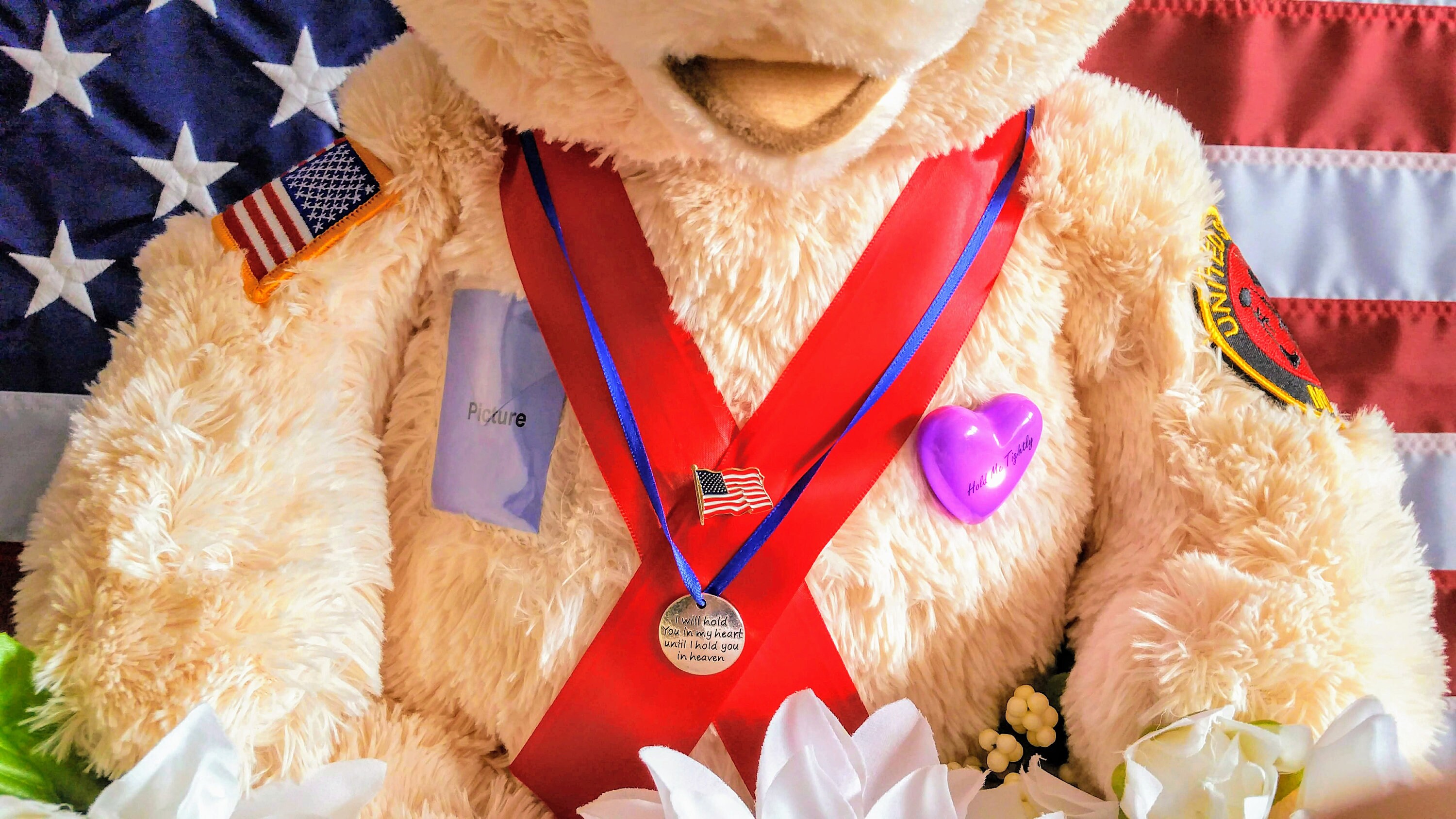 Purple Heart Fallen Hero Military USA Heart Urn Keepsake - Etsy