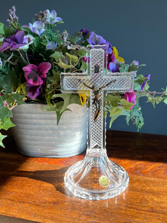 Glass Standing Crosses