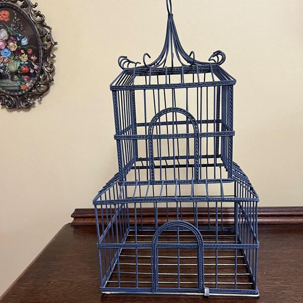 Vintage Bird Cage - Etsy