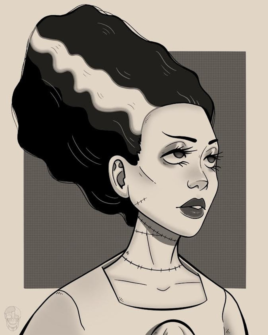 Bride of Frankenstein Physical 8 X 10 Print - Etsy