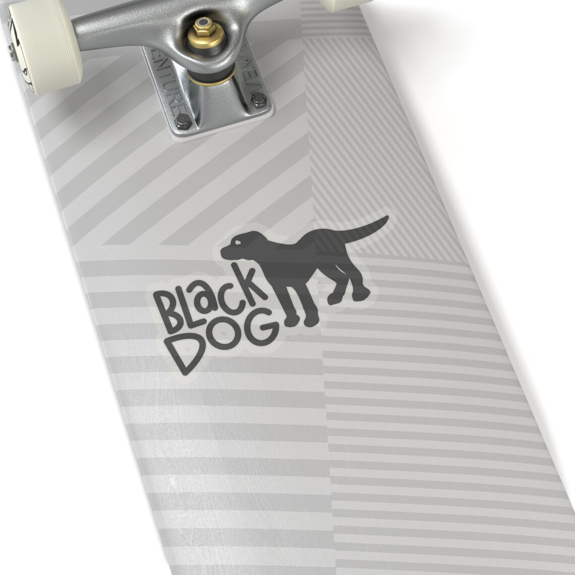 Black Dog Sticker - Etsy