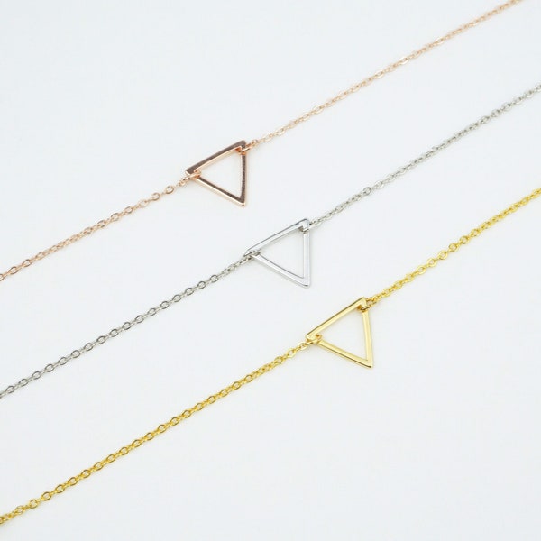 Triangle Bracelet - Etsy