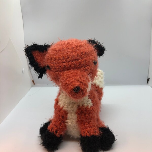 Silver Fox Plushie - Etsy