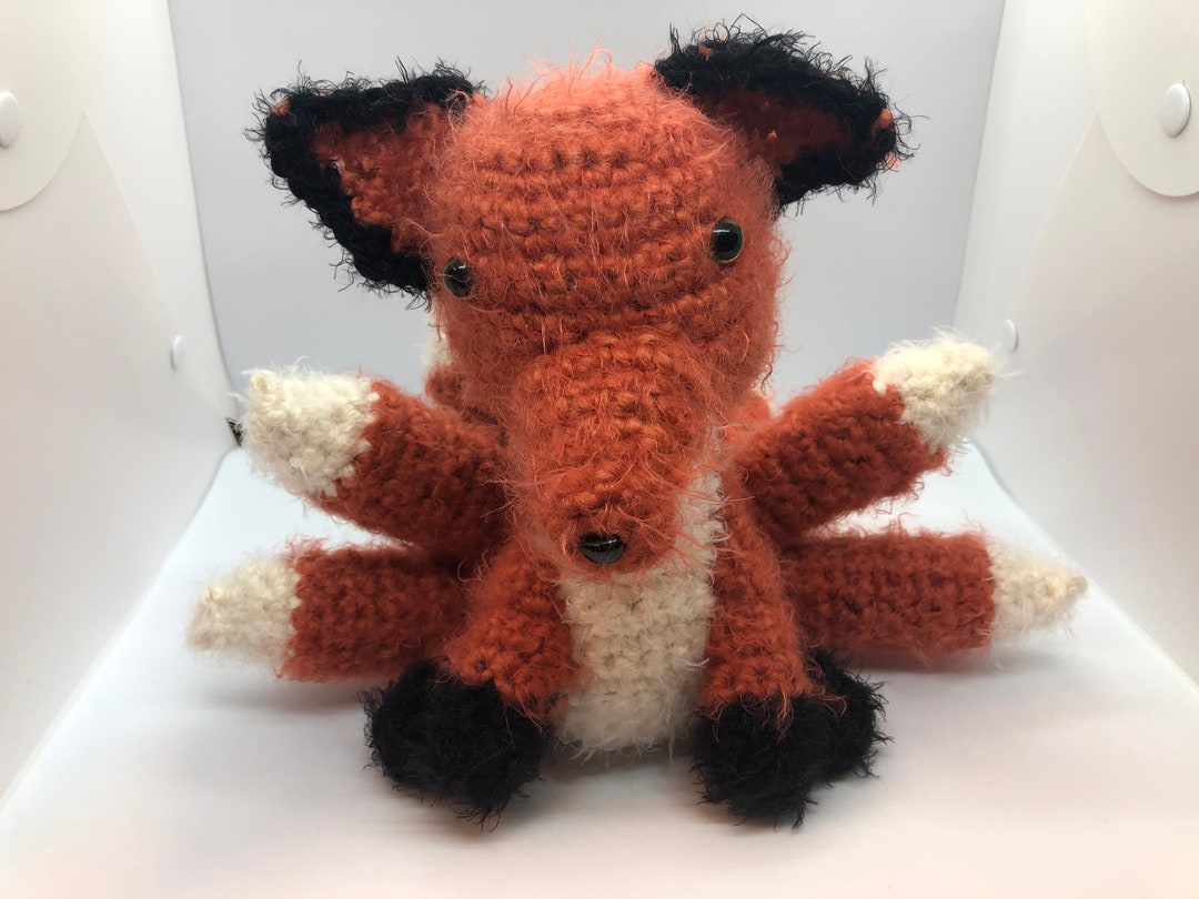 Kitsune Plushie - Etsy