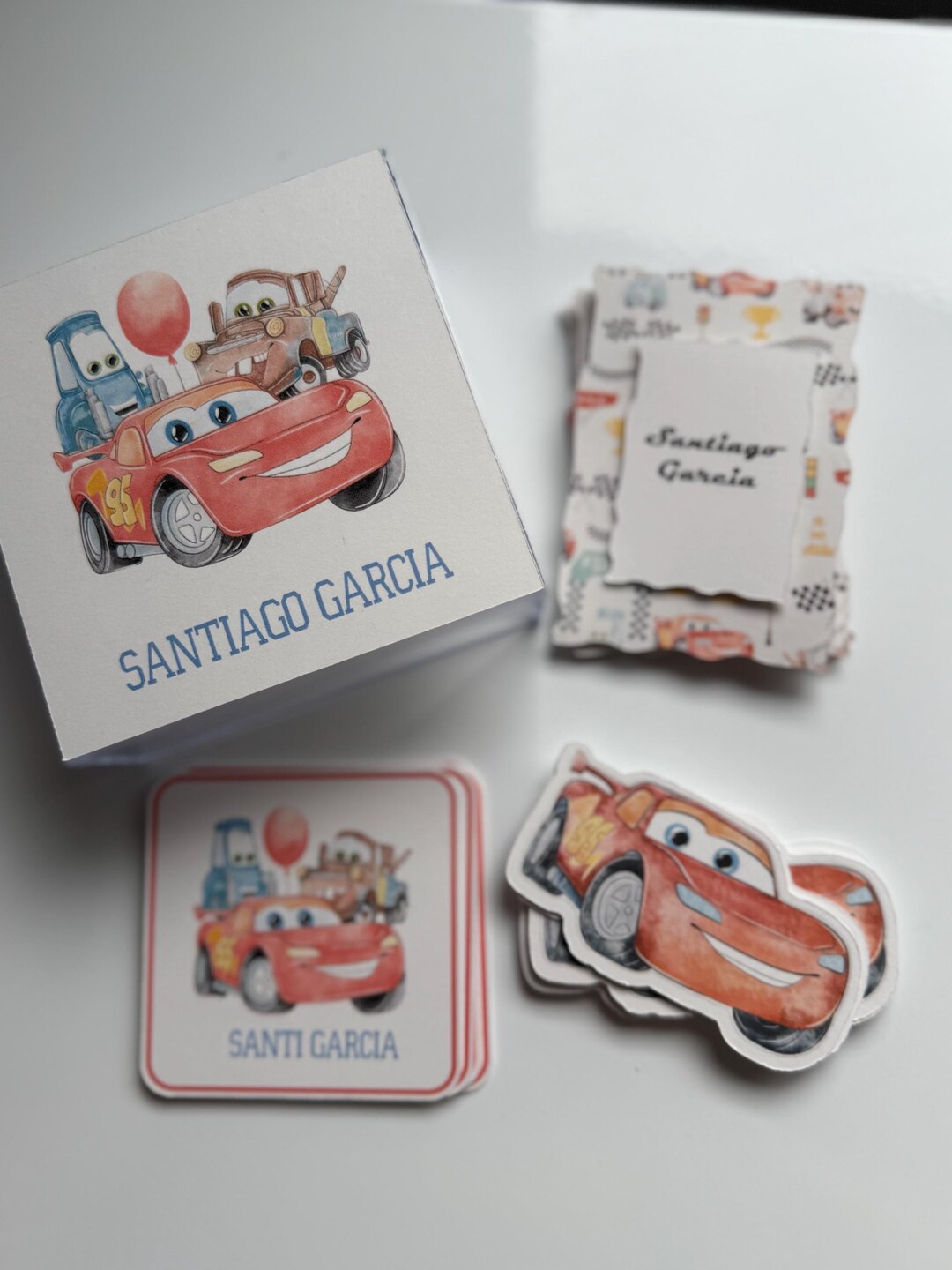 Cars Themed Personalized Name Tags - Etsy