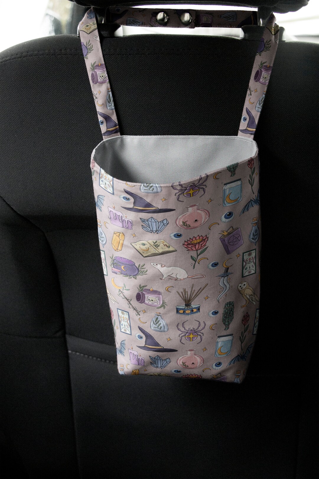 Custom car Trash Can, Car Trash Bag Witch, Waterproof Car Trash Bag ...