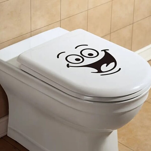 Toilet Sticker - Etsy