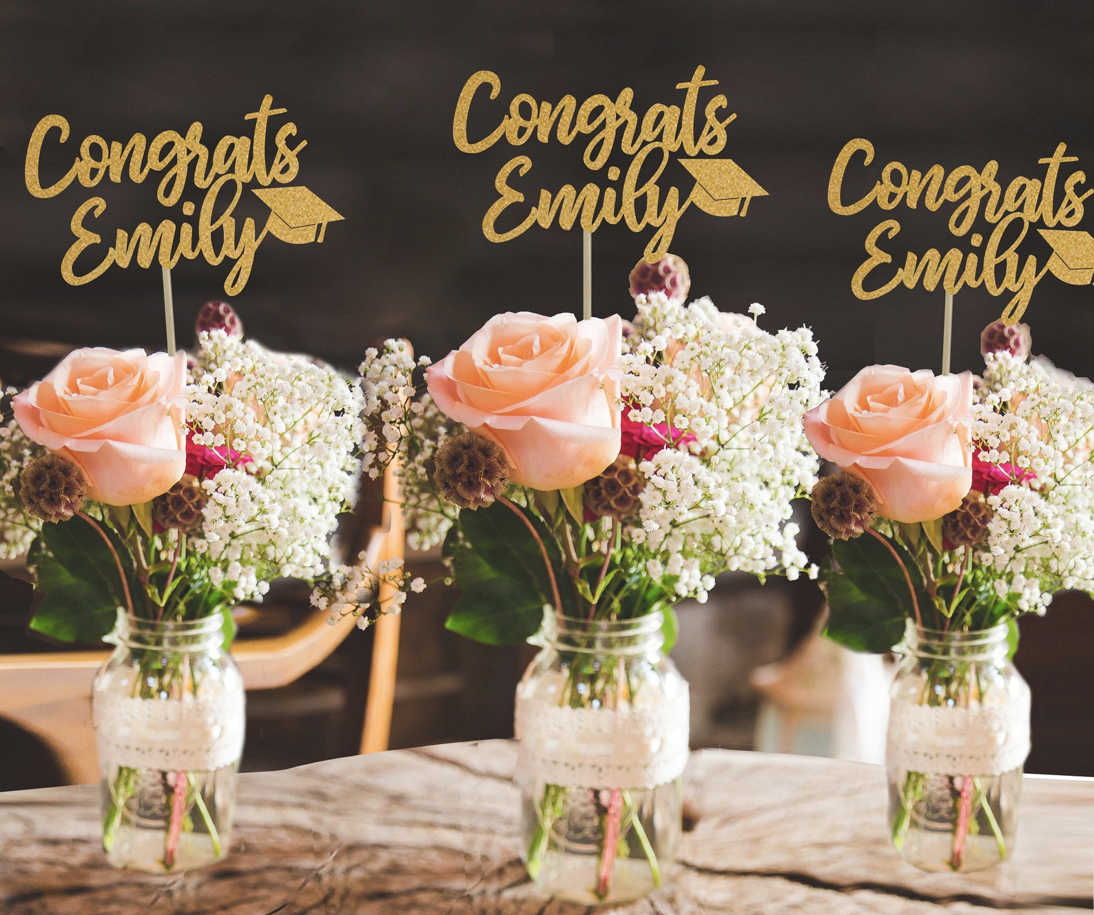 Graduation Party Centerpiece, Graduation Party Decorations 2025 ...