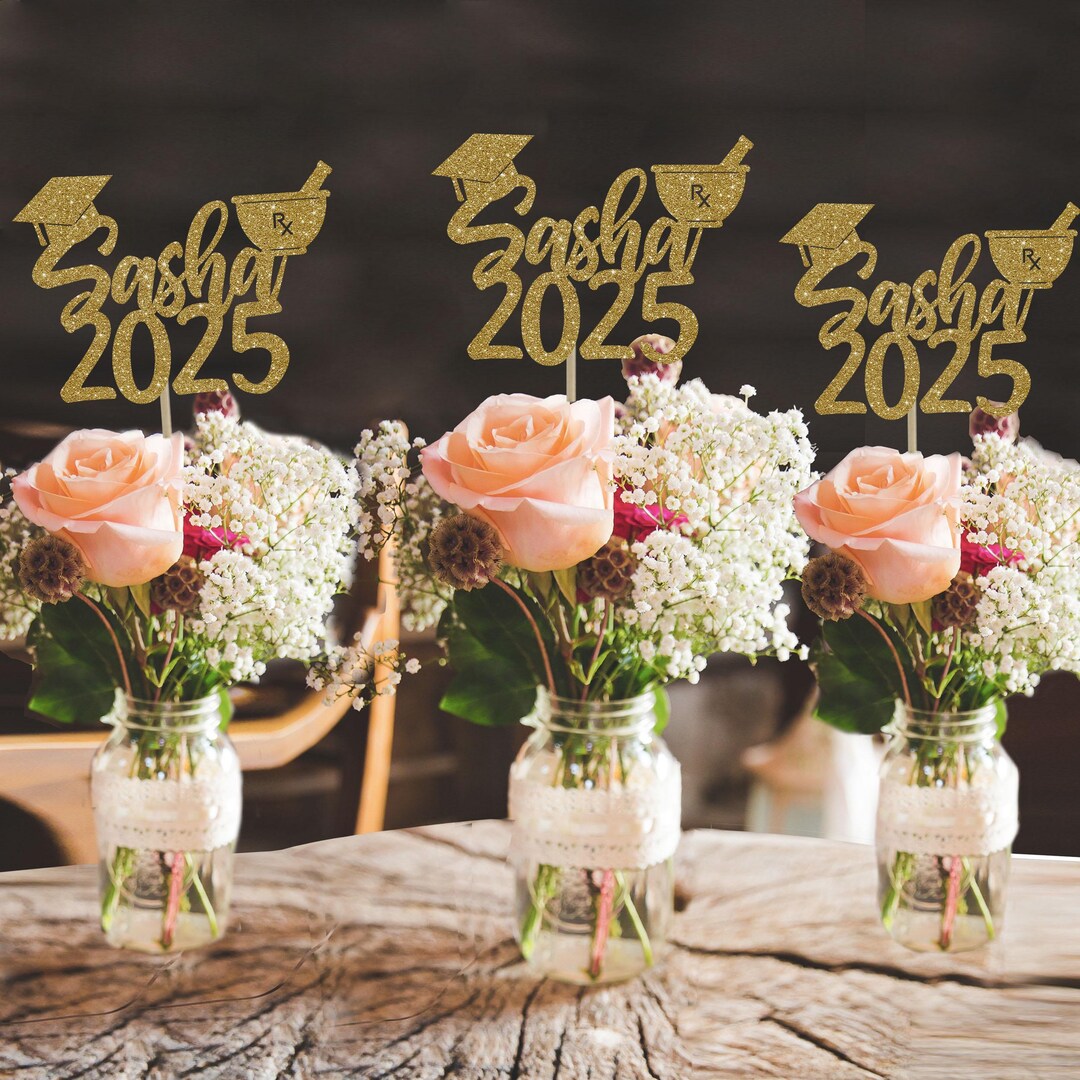 Personalized Pharmacy School Graduation Cake Topper Pharmacist ...