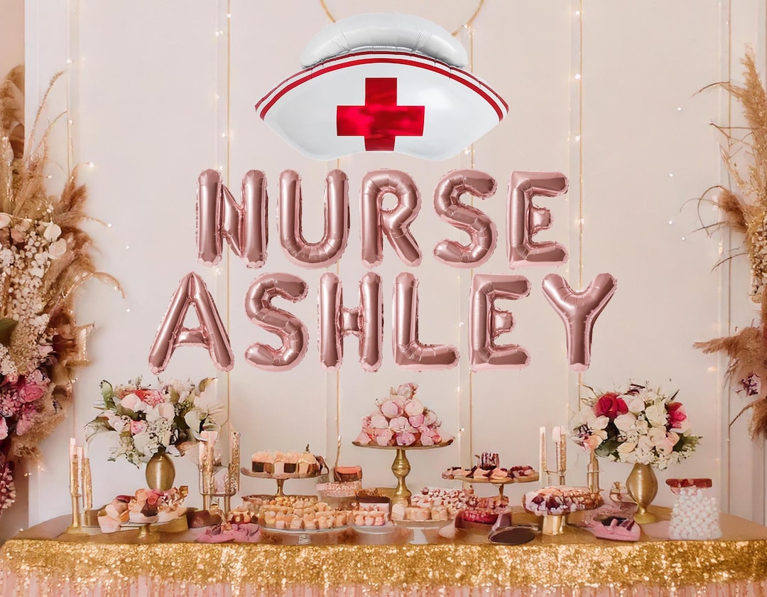 Nurse Graduation Party Decorations, Nurse Grad Balloons, Nurse ...