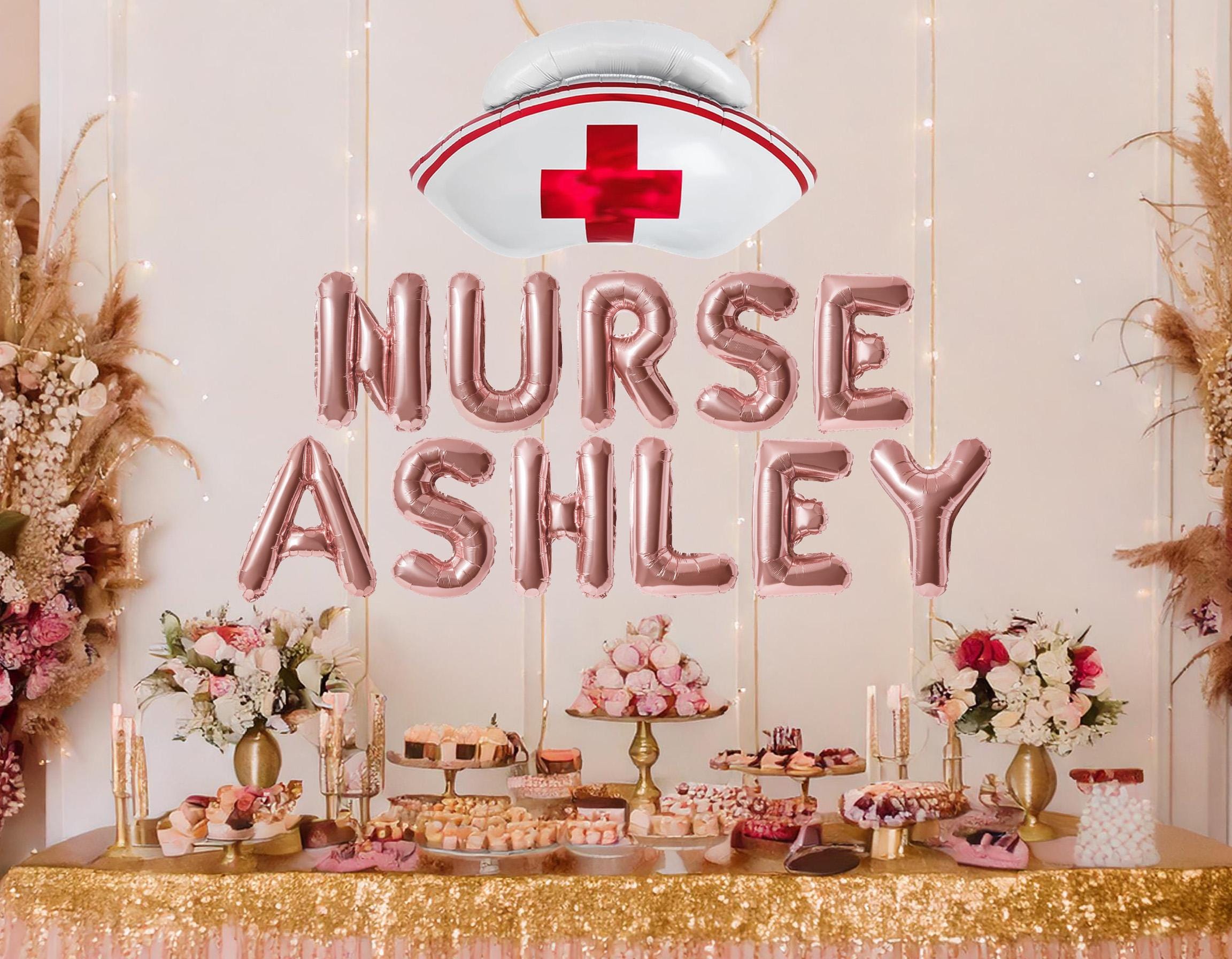 Nurse Graduation Party Decorations, Nurse Grad Balloons, Nurse ...