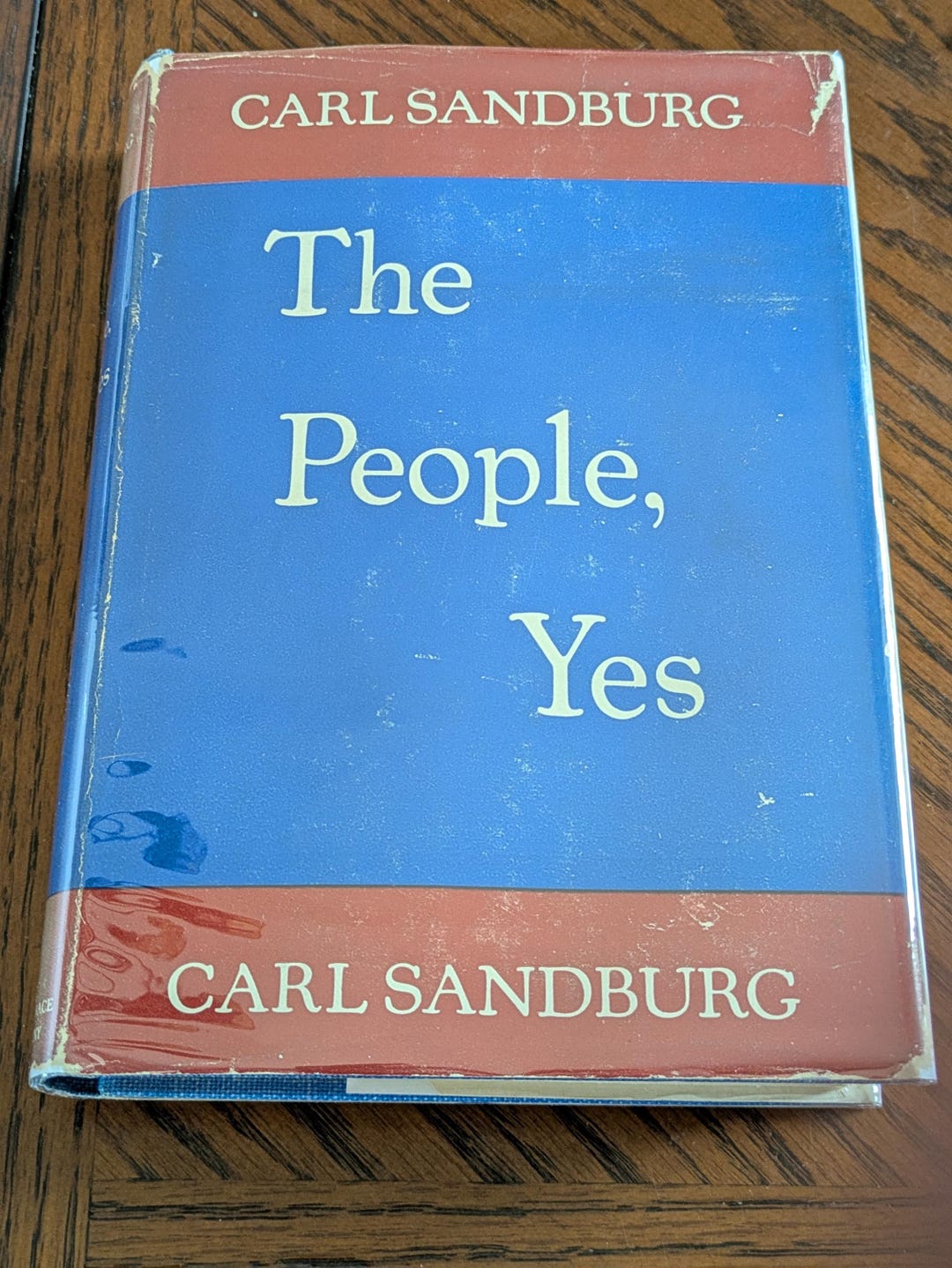 The People, Yes, by Carl Sandburg, First Edition Hardcover - Etsy