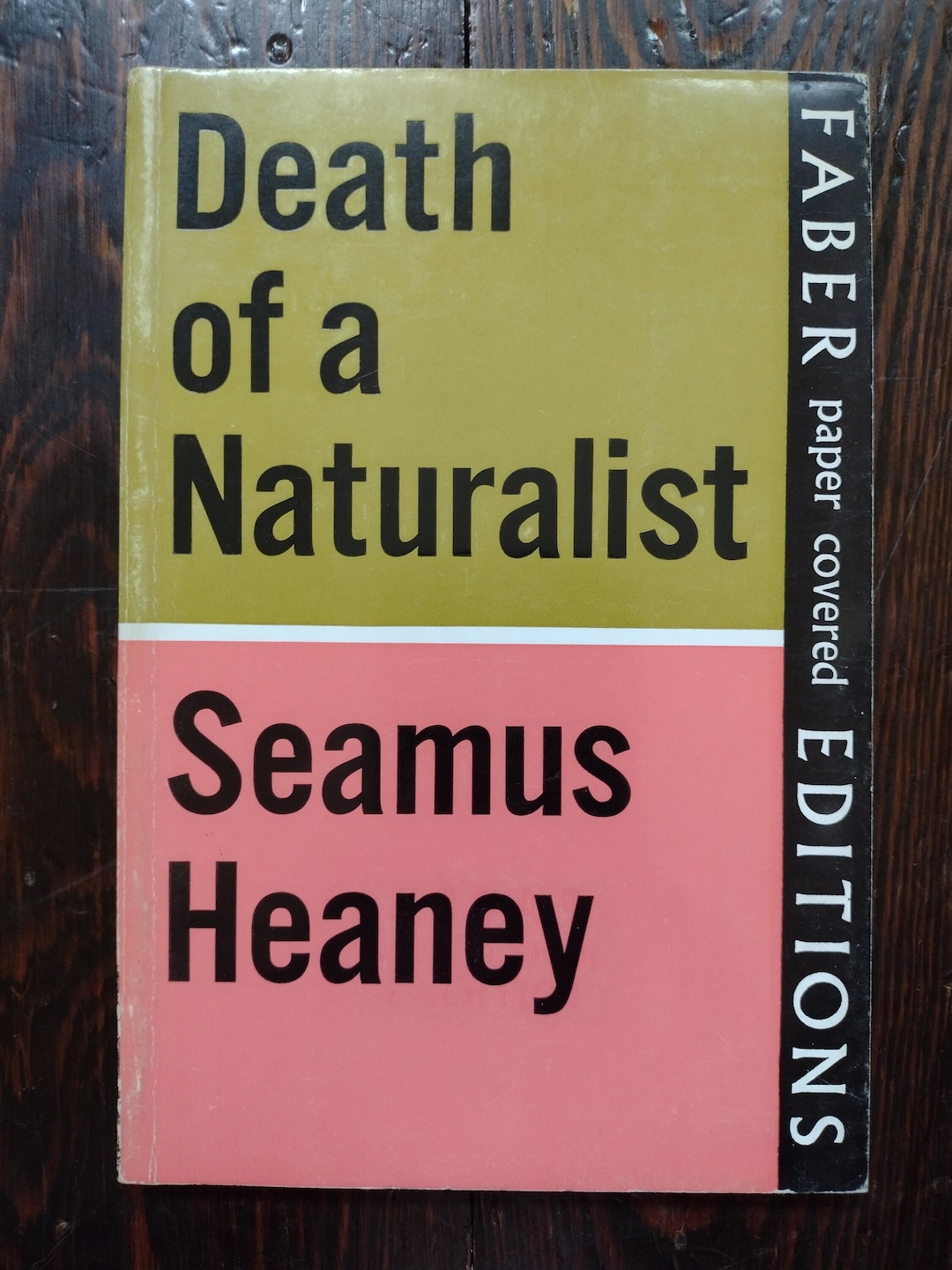 Seamus Heaney, Death of a Naturalist, First Paperback Printing of First ...