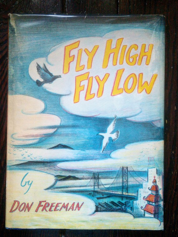 Fly High Fly Low by Don Freeman Harcover W/ Dust Jacket - Etsy