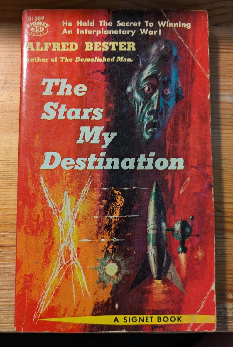 The Stars My Destination, by Alfred Bester, First Printing, 1957 - Etsy