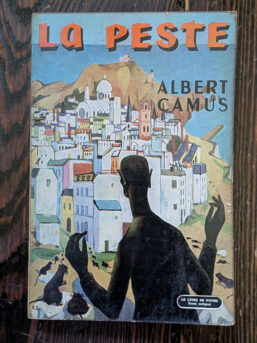 Albert Camus, La Peste, Vintage French Paperback Edition, Le Vivre De ...