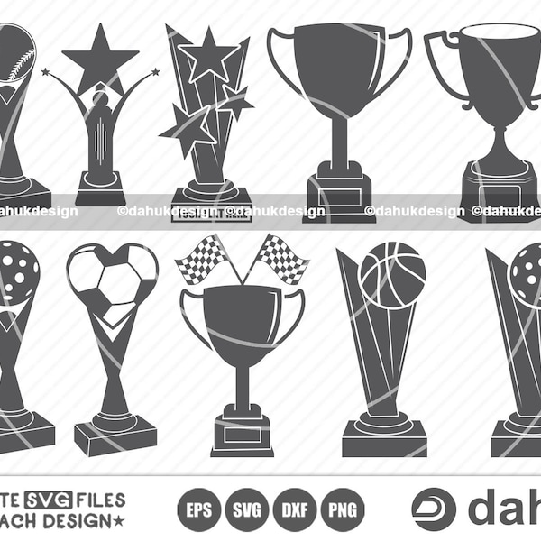 World Series Trophy Svg - Etsy