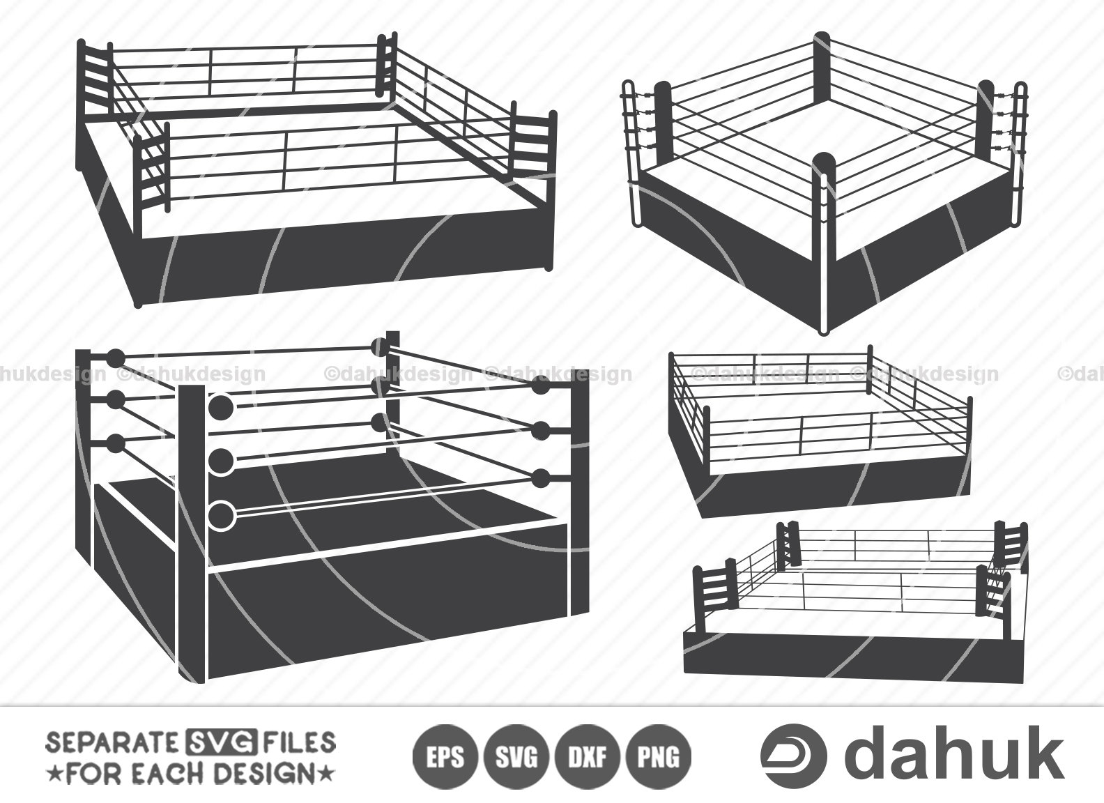 Boxing Ring Vector
