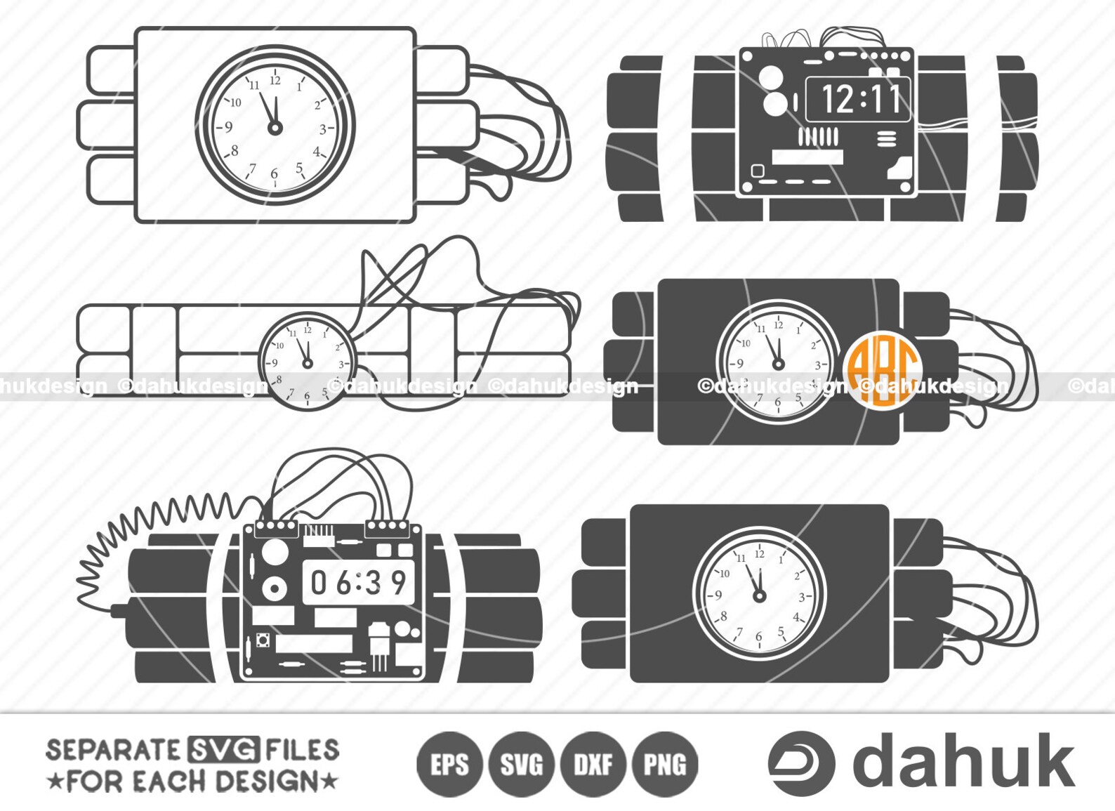 Dynamite Bomb Timer SVG Bomb Timer SVG Dynamite Bomb SVG - Etsy