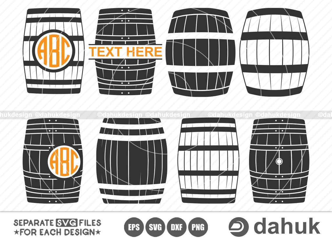 Barrel SVG Barrel Icon Barrel Clipart Barrel Symbol Wooden - Etsy