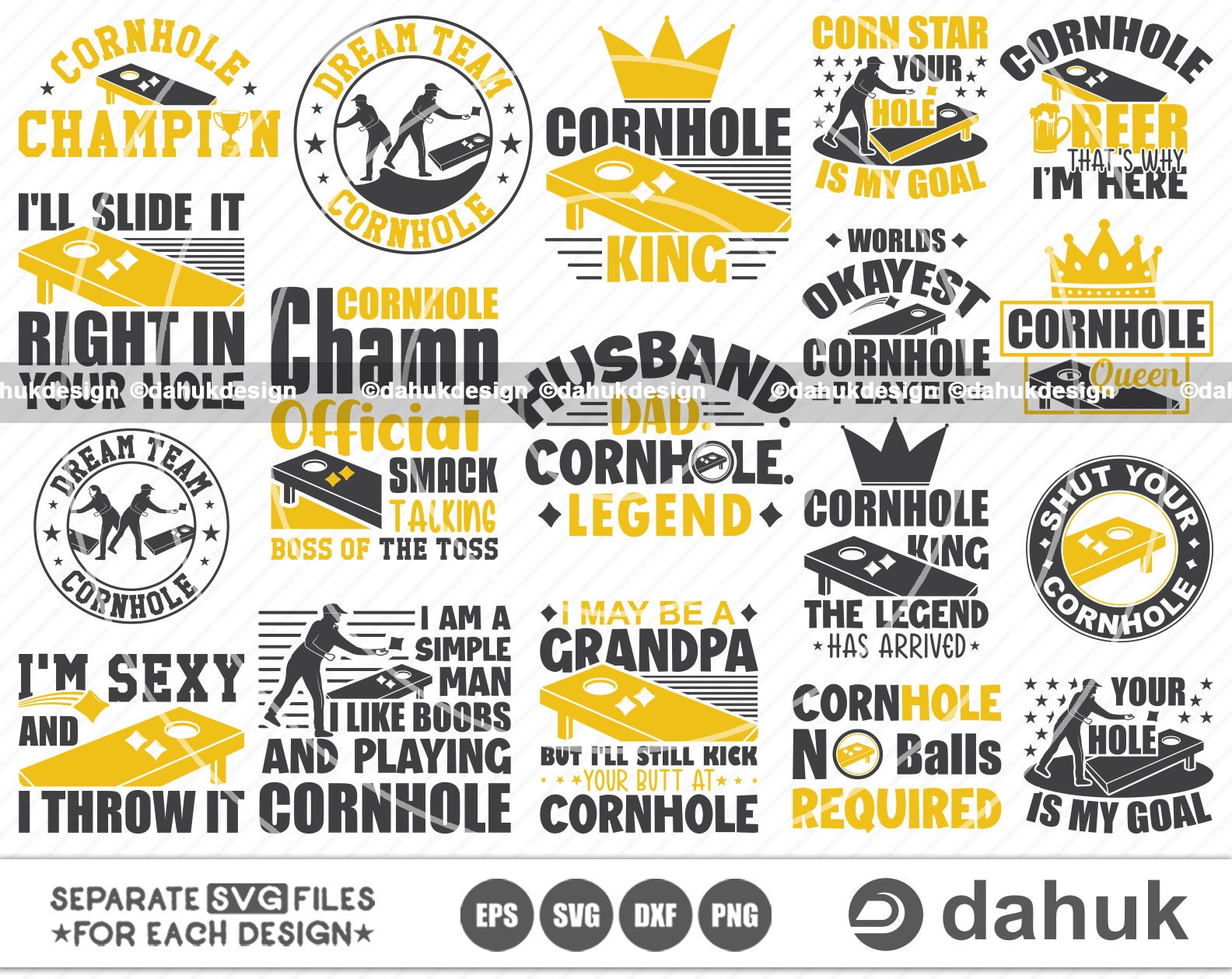 Cornhole SVG Bundle Cornhole Quotes SVG Cornhole Player SVG - Etsy Canada