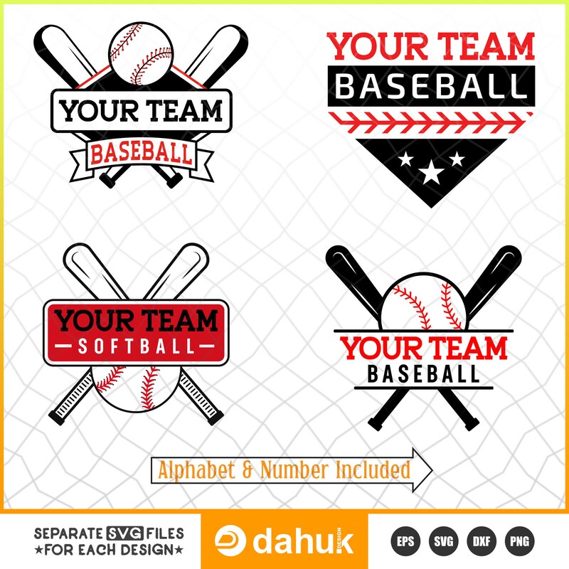 Baseball Team Svg - Etsy