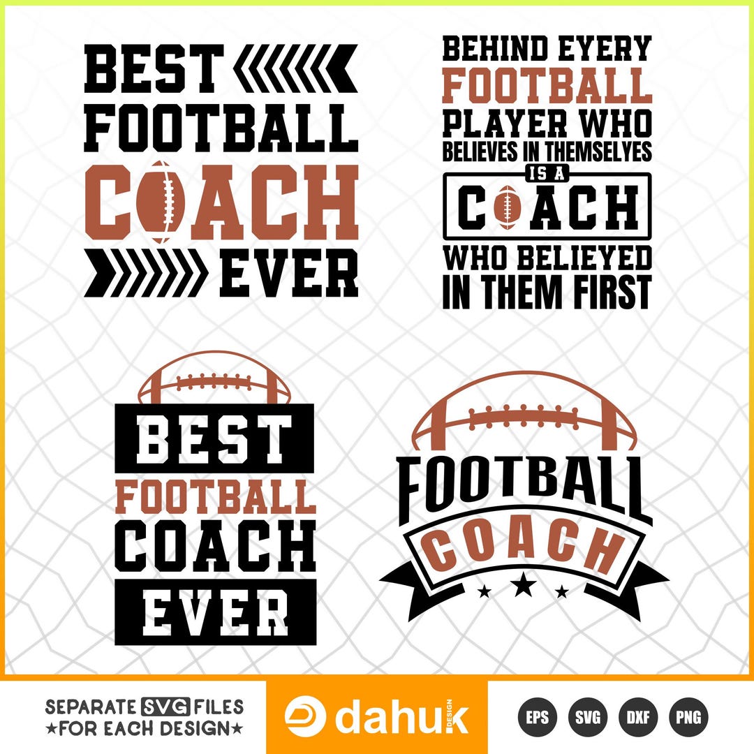 Football Coach SVG, Football Sublimation, Football Season PNG, Sports T ...