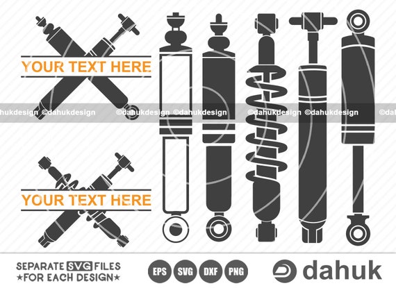 Shock Absorbers Svg Shock Absorbers Icons Shock Absorbers - Etsy