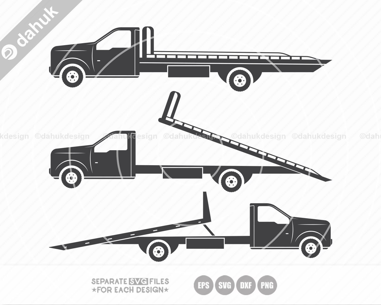 Rollback Truck Svg Tow Truck Svg Cut File for Silhouette - Etsy Australia