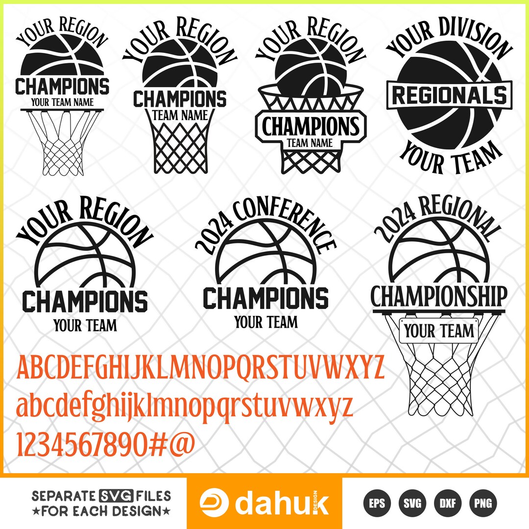 Basketball Team Conference SVG Basketball Champions SVG Sectional ...