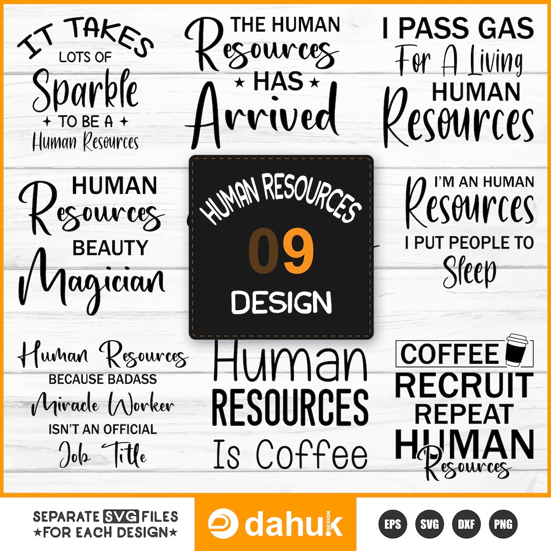 Human Resources Svg, Hr Svg, Human Resources Png, Human Resources Shirt, Human Resources Office ...