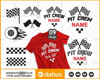 Pit Crew Custome Shirts Design, Pit Crew SVG, Racing Svg, Race Car Svg ...