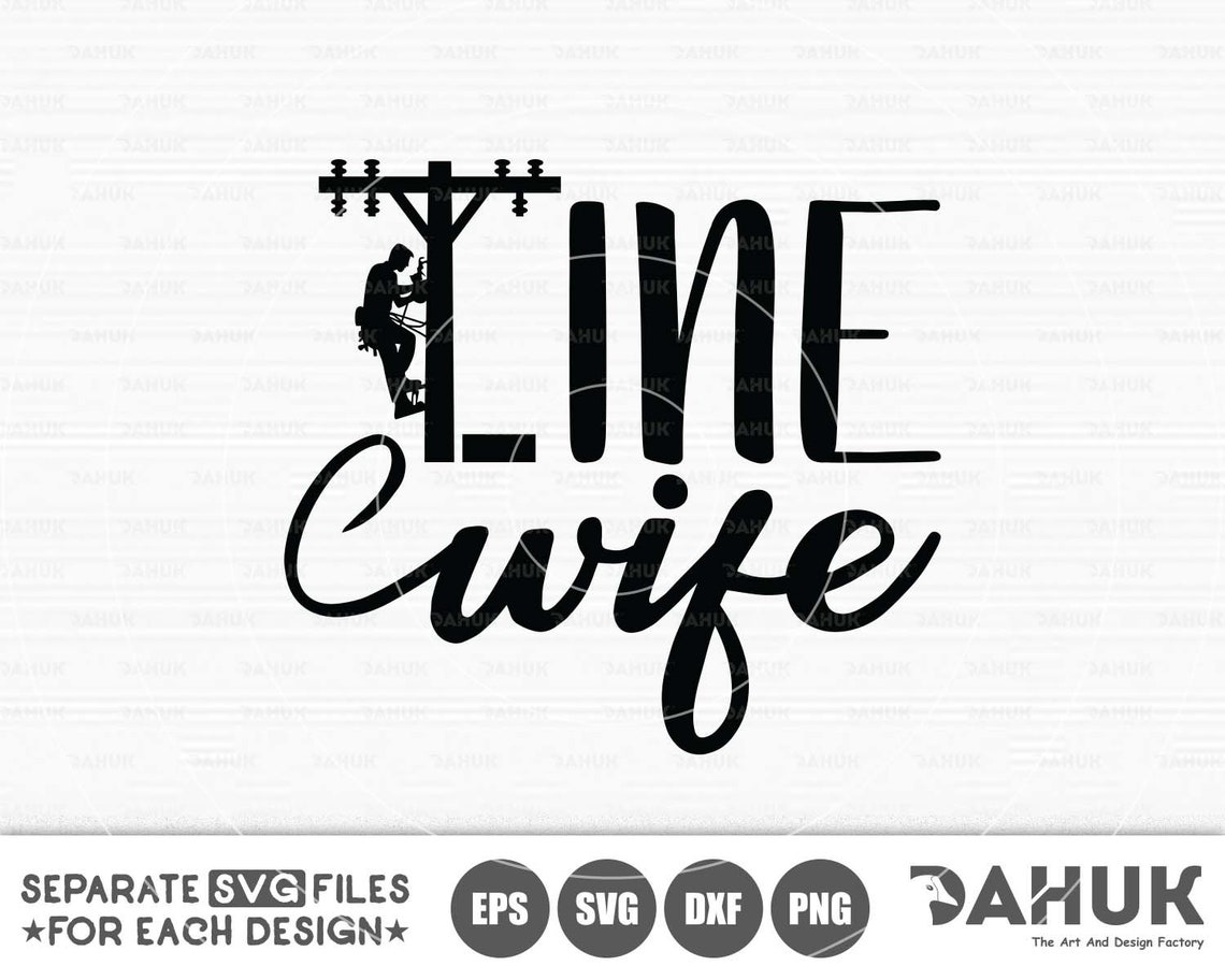 Lineman Linewife Linewife Svg Lineman's Wife Cricut - Etsy