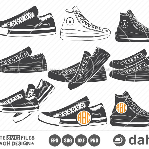 Converse Chuck Taylor Svg - Etsy Canada
