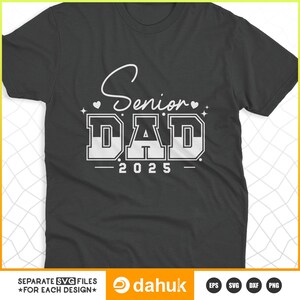 Senior Dad 2025 SVG Class of 2025 Senior PNG - Etsy