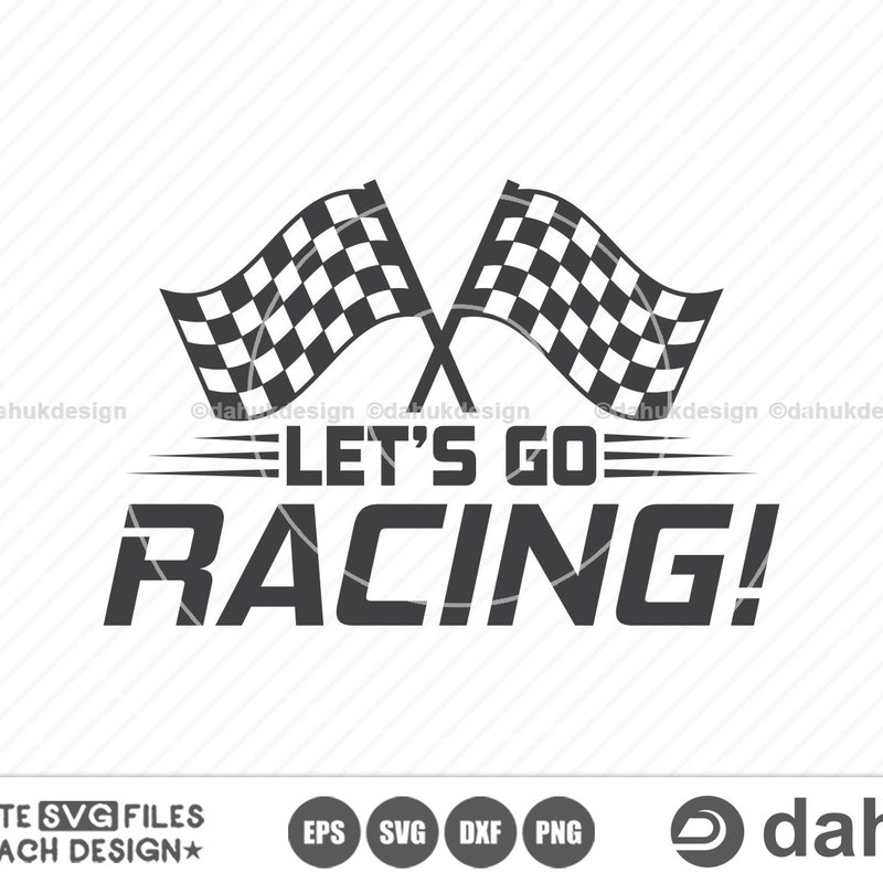 Car Racing Svg - Etsy