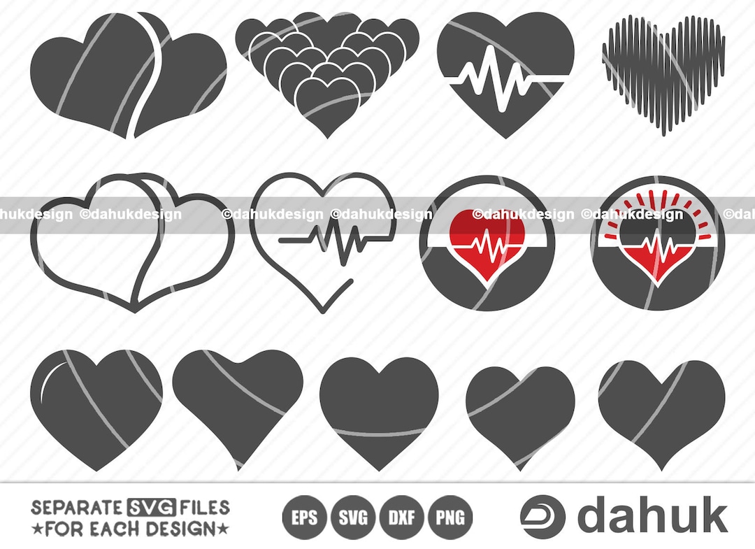 Heart Shape Svg Heart Symbol Svg Heart Logo Svg Heart Svg - Etsy
