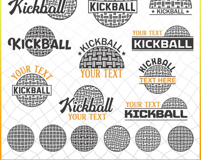 Kickball SVG, Kickball PNG, Kickball Vector, Kickball SVG, Kickball ...