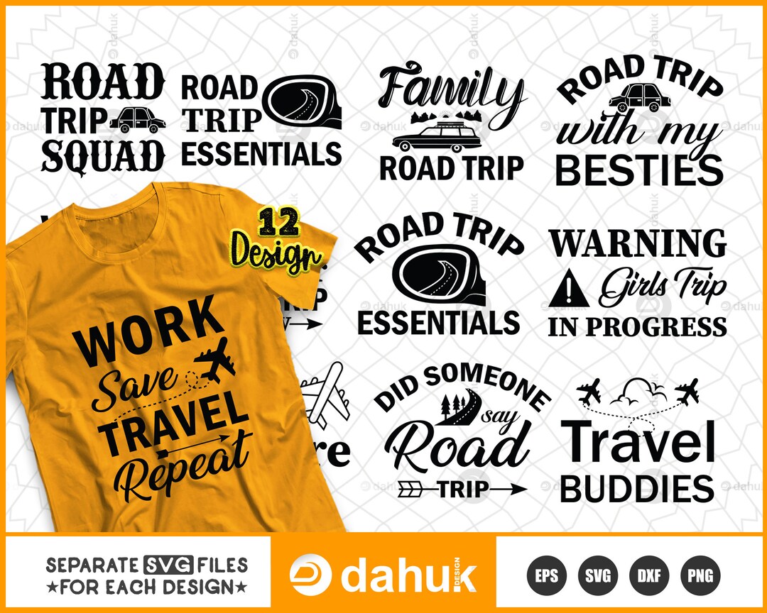 Road Trip SVG, Travel SVG, Vacation SVG, Adventure Svg, Road Trip ...