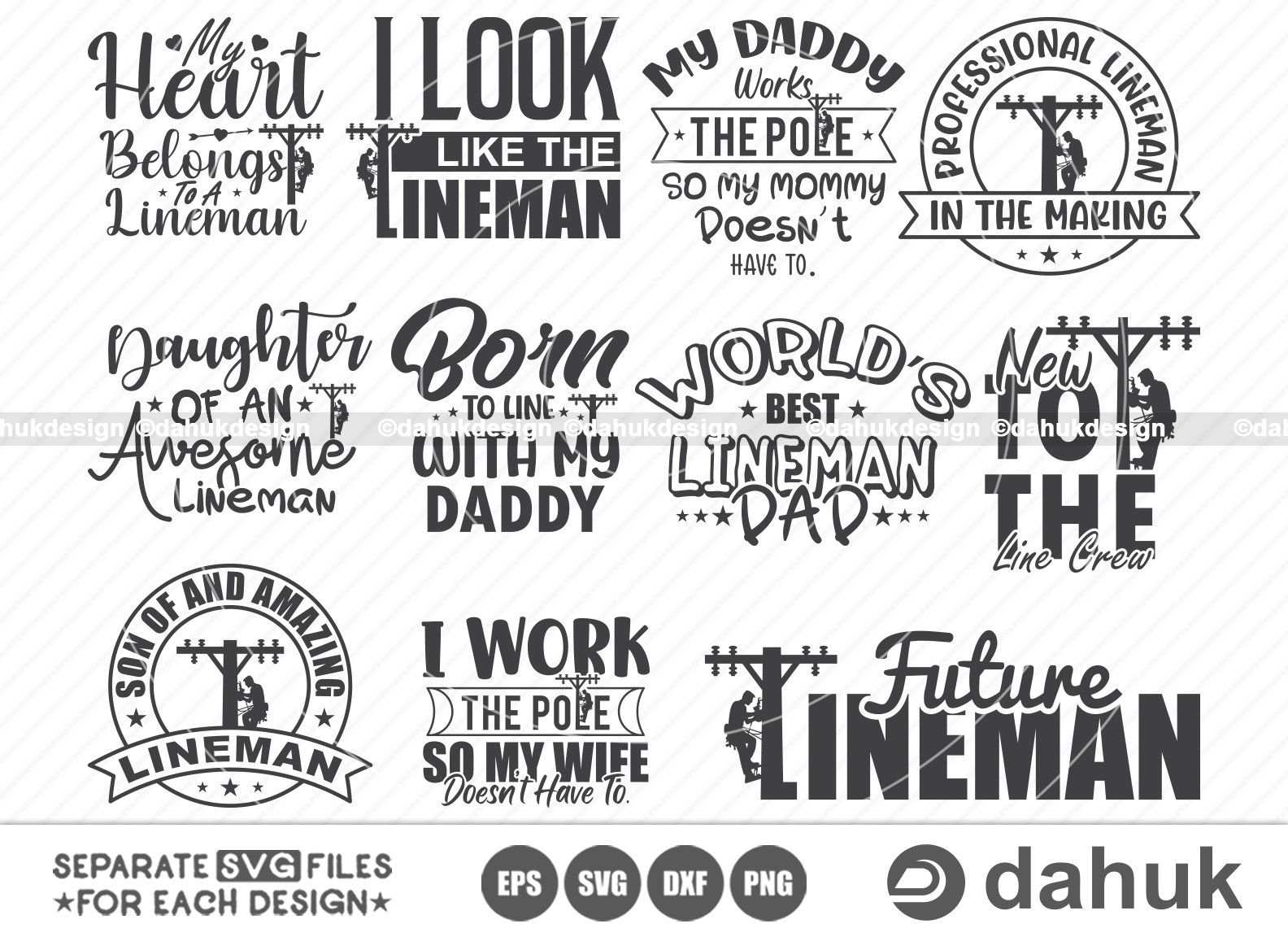 Lineman SVG Bundle Lineman Quotes SVG Lineman Life Lineman - Etsy
