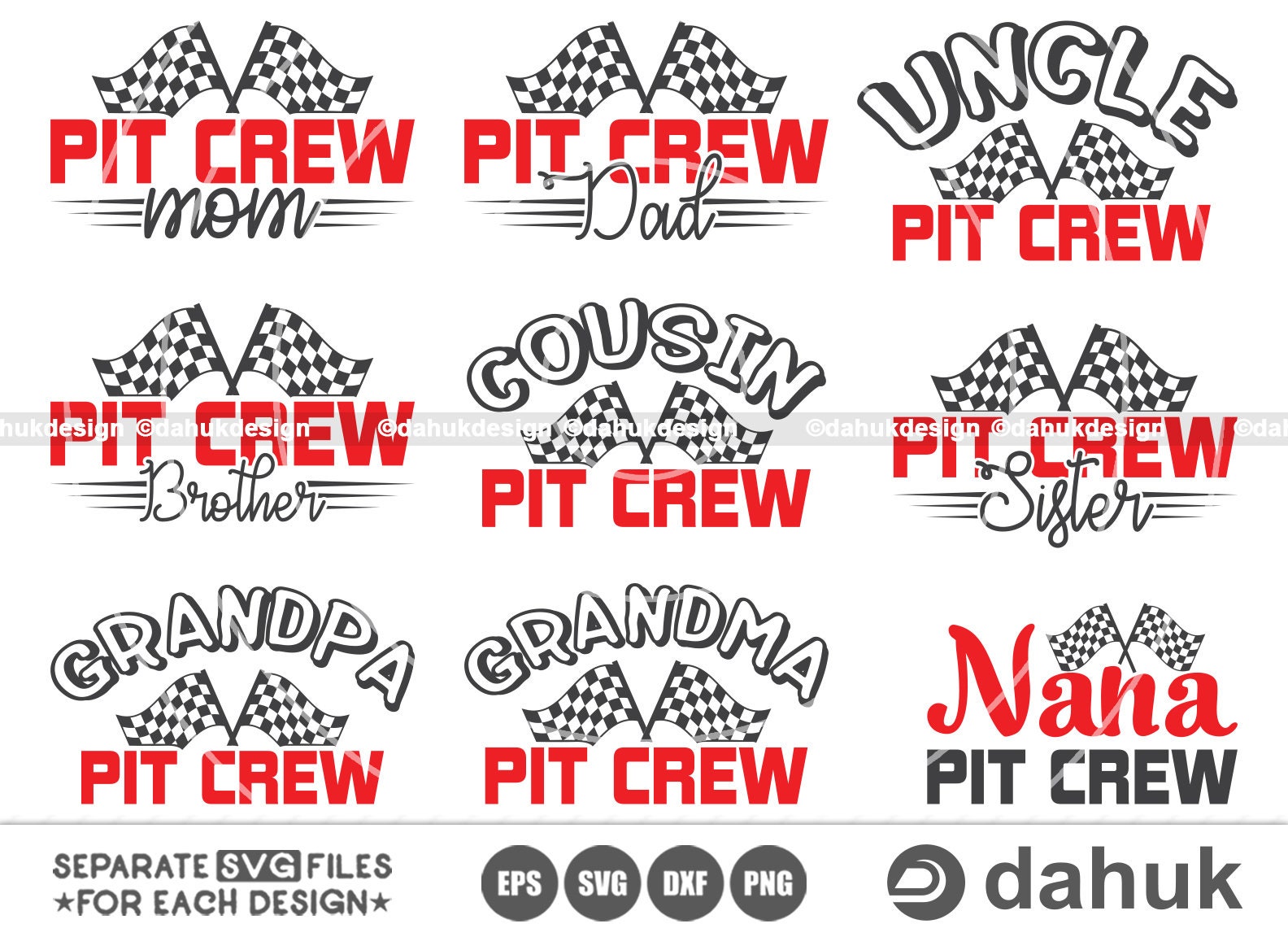Pit Crew Family SVG Racing Sayings Svg Car Racing Quote Svg - Etsy