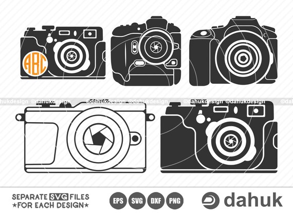 Camera SVG Camera Sign Symbol Icon Clipart Vector | Etsy