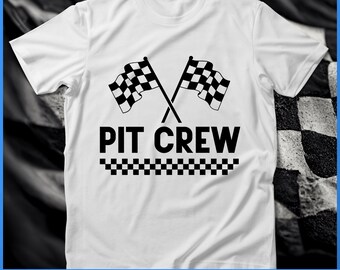 Pit Crew Svg Race Flag Svg Pit Crew Svg Pit Crew Party Shirt Svg Racing ...