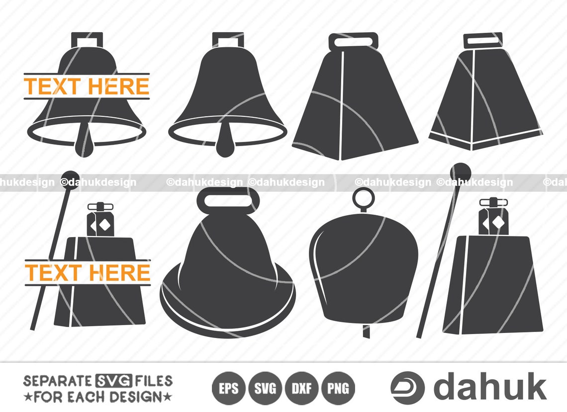 Cowbell SVG Cowbell Silhouette Cowbell Icon SVG Cowbell | Etsy