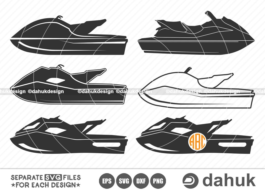 Jet Ski SVG Wave Runner Svg Jet Skiing Sport Jet Skiing - Etsy