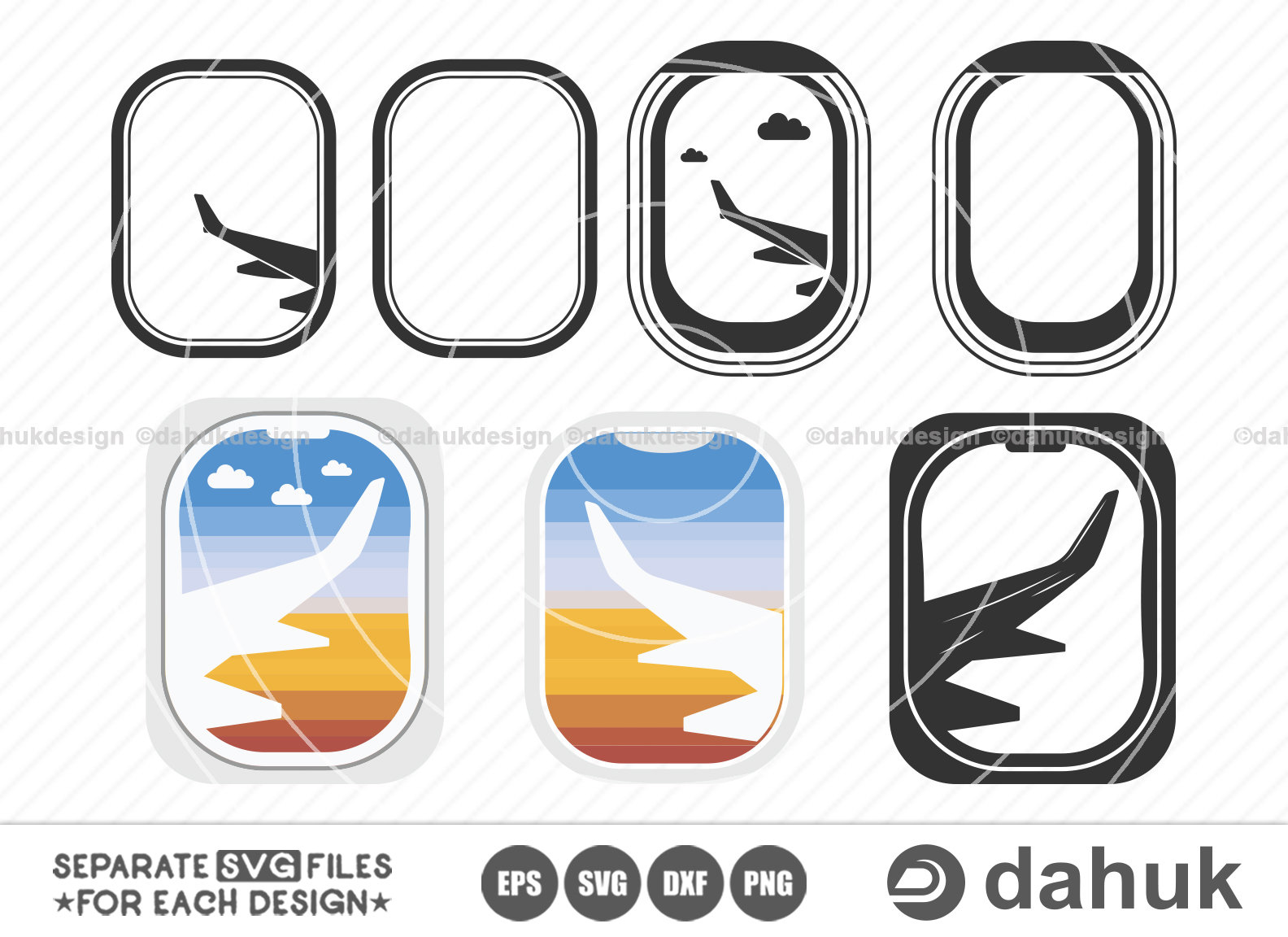 Airplane Window SVG Airplane Window Icons Airplane Window - Etsy